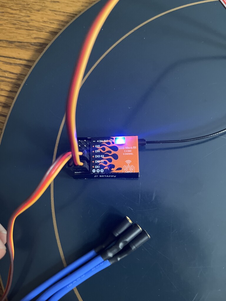 Rapidly Flashing Blue Light - BetaFPV Elrs Micro 2.4ghz Receiver ...