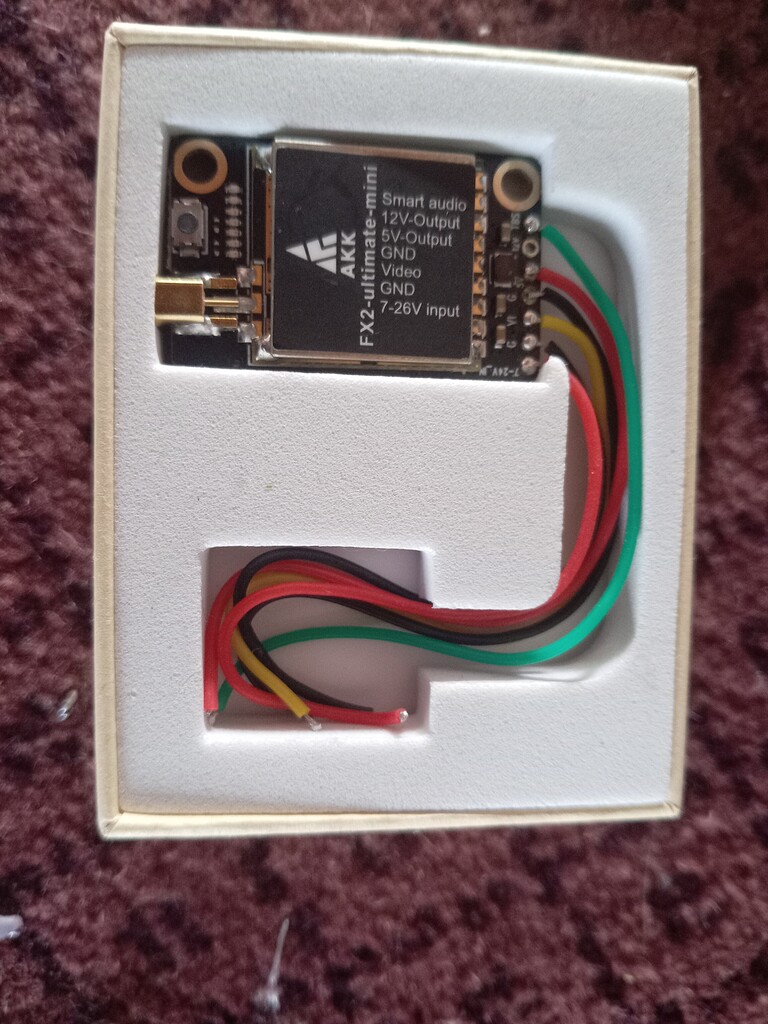 Order #727814 - Thefpv Chaos Vtx V2 Video Transmitter (25-1200mw, 2-6s ...